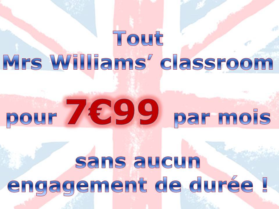 Mrs Williams' Classroom